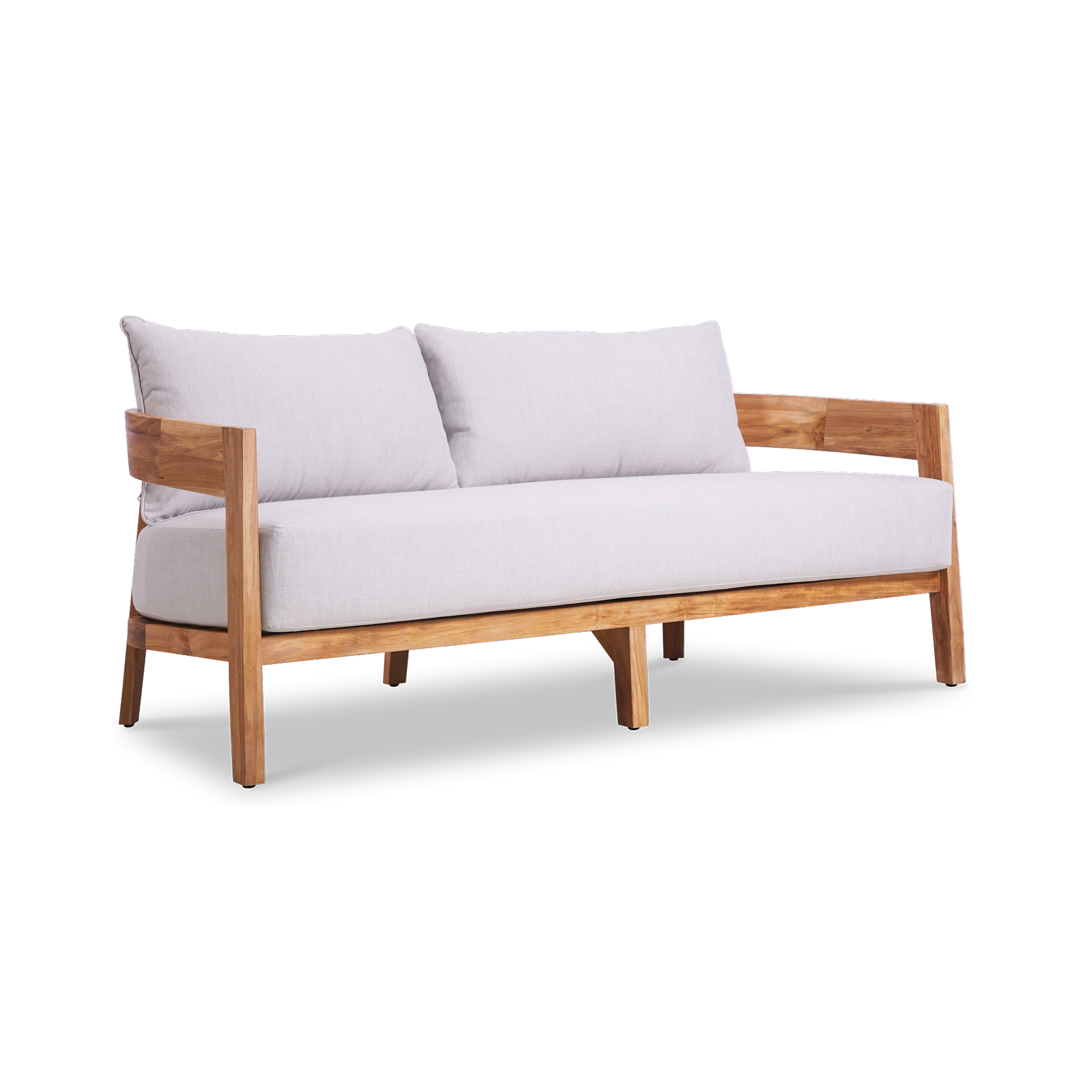 Calvo Teak Loveseat – InsideOut
