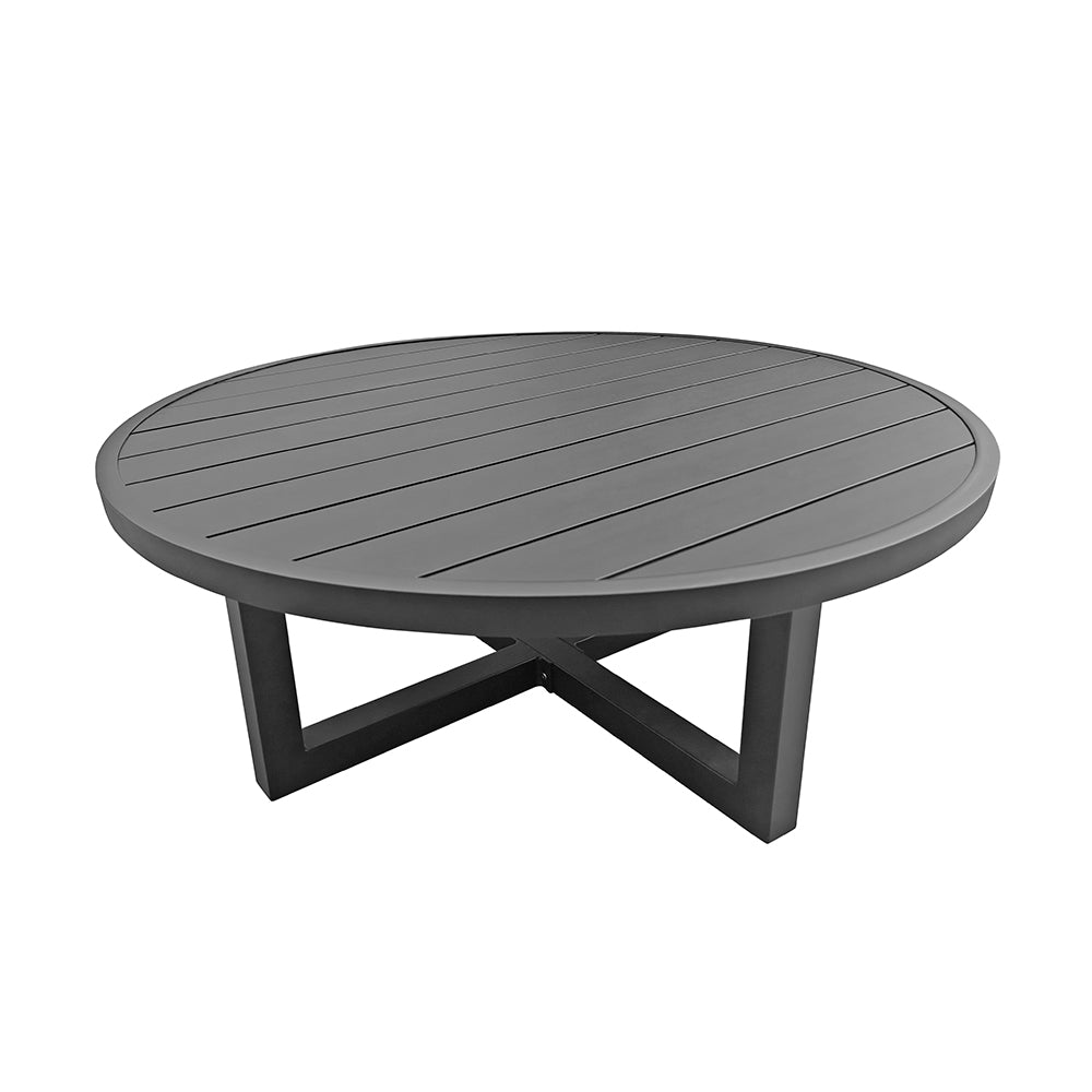 Cove 42" Round Coffee Table - Black – InsideOut