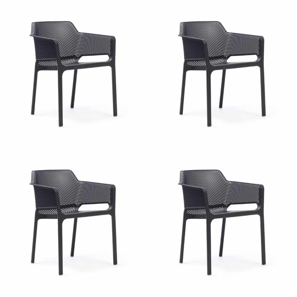 Net Dining Arm Chair - Set of 4 – InsideOut