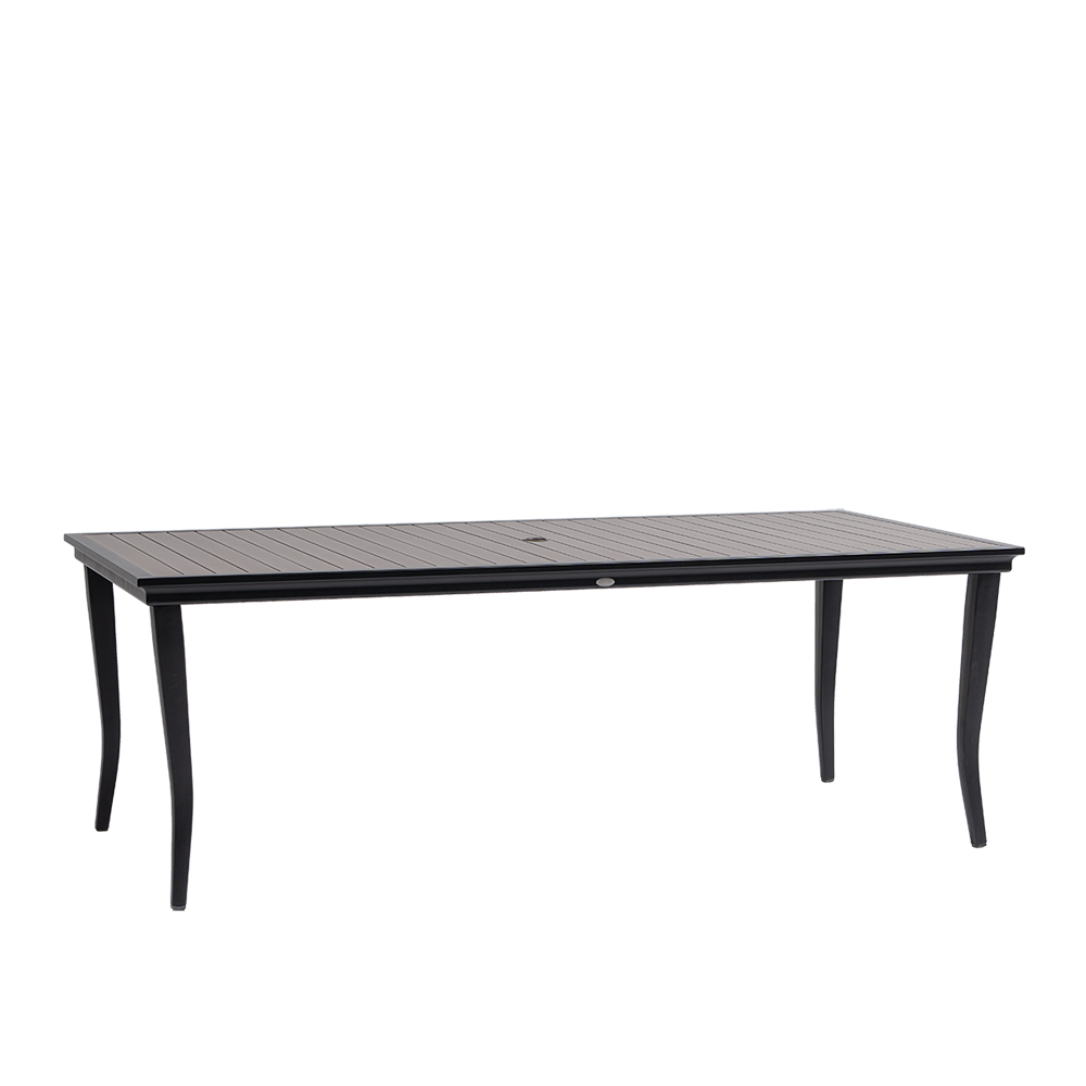 Copacabana 40" x 84" Dining Table with Umbrella Hole – InsideOut