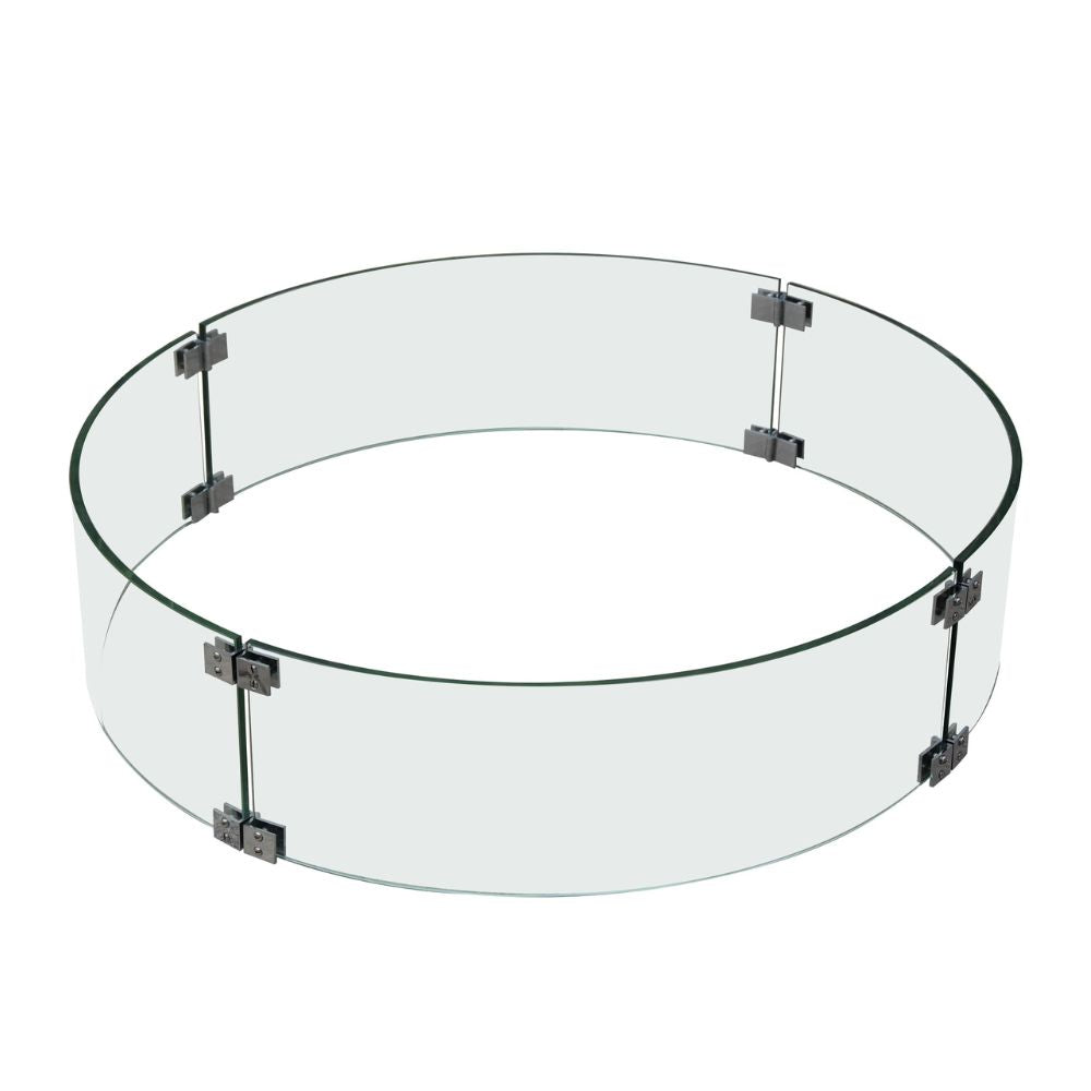 24" Round Fire Pit Windscreen: Metropolis/Venice/Tramore/Roca – InsideOut