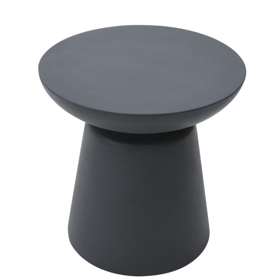 Kylix Series Large Cast Concrete Side Table – InsideOut