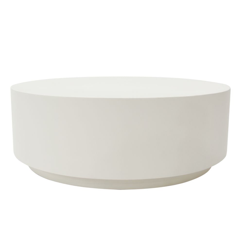 Rome Column Series Large Cast Concrete Coffee Table – InsideOut