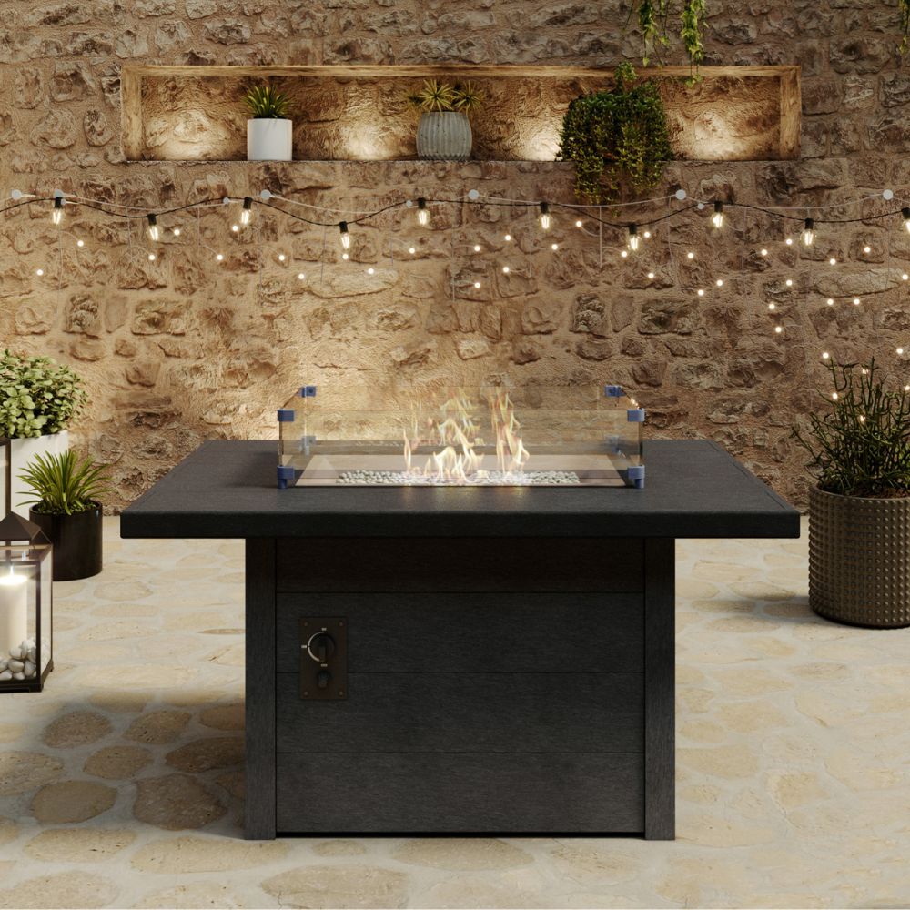 48" Rectangular Fire Table – InsideOut