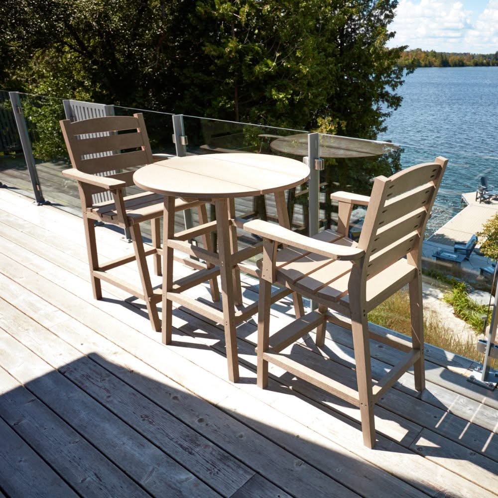 Napa 4pc Counter Set with Arm Chairs – InsideOut