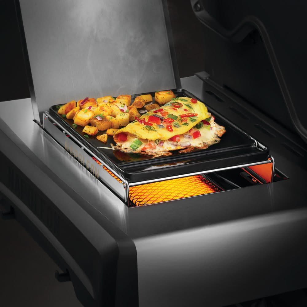 Napoleon Porcelain-Enameled Cast Iron Griddle for Small Sizzle Zone ...