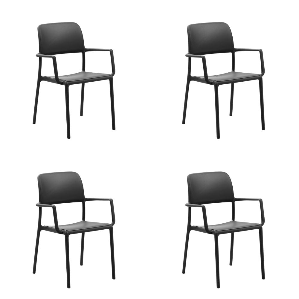 Riva Dining Arm Chair - Set of 4 – InsideOut