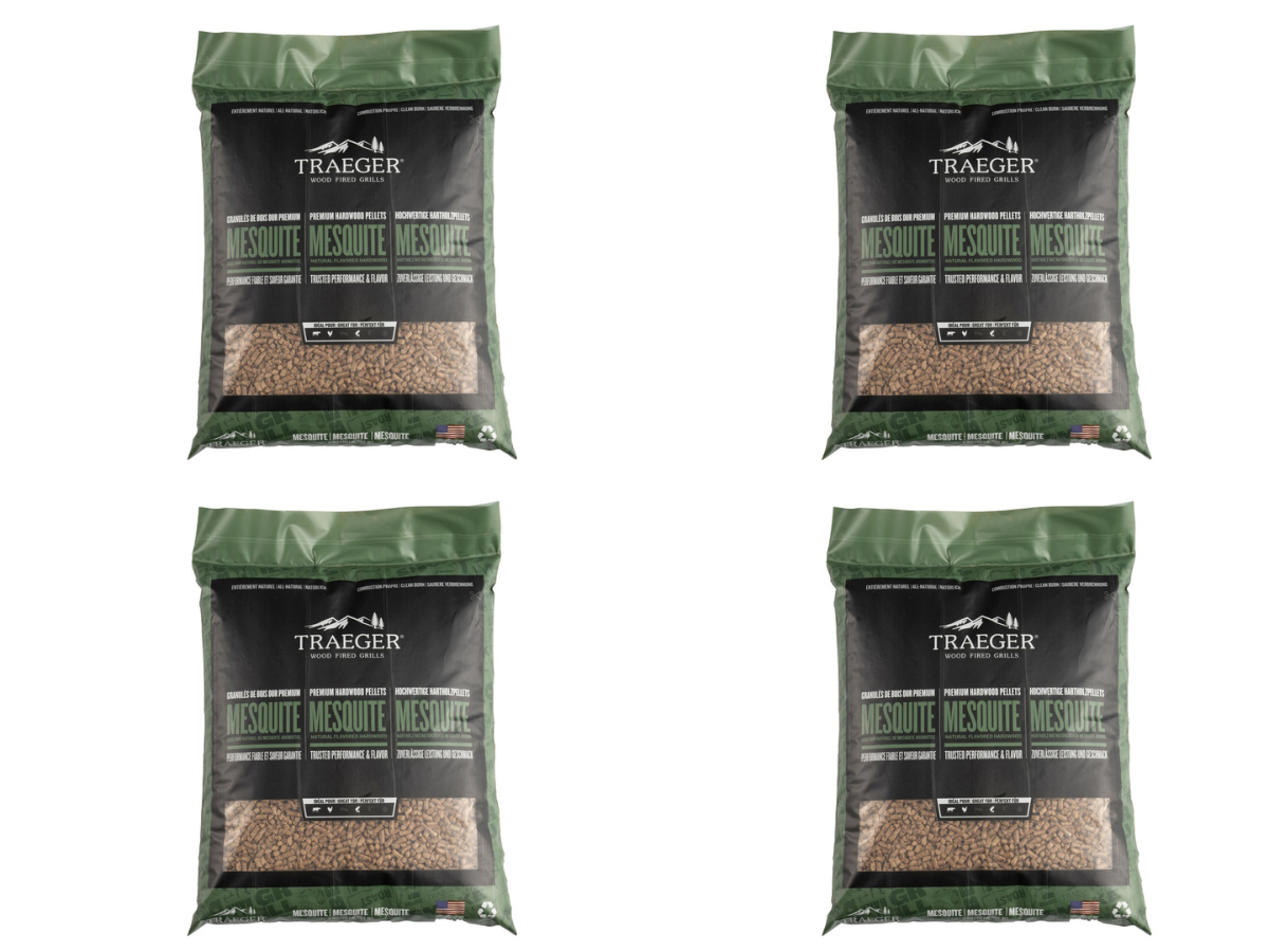 Traeger Mesquite Pellets - Value Bundle of 4 Bags – InsideOut